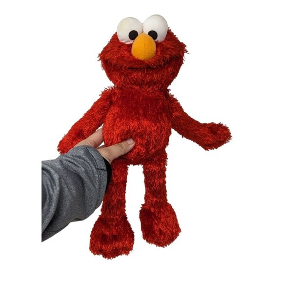 Sesame Street | Toys | Fisher Price 207 Red Floppy Elmo Plush Doll ...